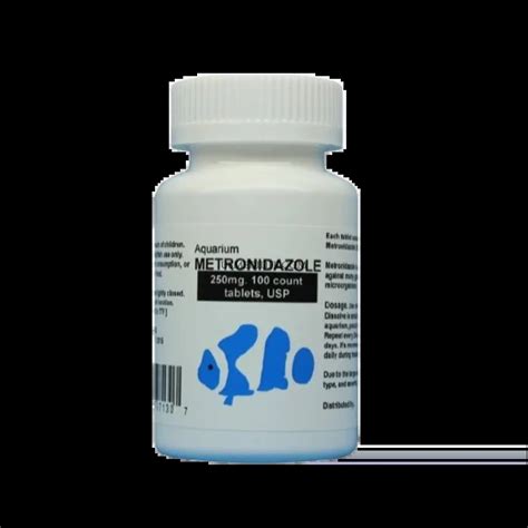 Fish Metronidazole 250mg Powerful Parasite And Bacterial Treatment