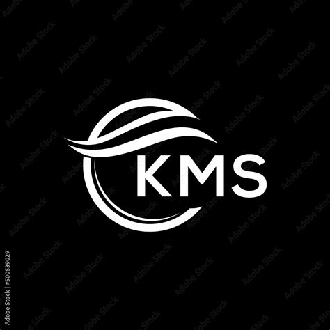 Kms Letter Logo Design On Black Background Kms Creative Initials Letter Logo Concept Kms Kms Letter Logo Design On Black Background Kms Creative Initials Letter Logo Concept Kms