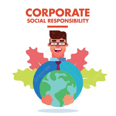 기업의 사회적 책임 Csr 비즈니스 사람 남자 핸드 경제 성장 포스터 Png 기업 사회적인 책임 Png 일러스트 및 벡터