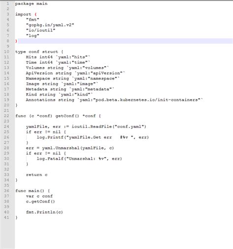 Go Yaml Parser For Kubernetes Yaml File · Issue 327 · Go Yamlyaml · Github