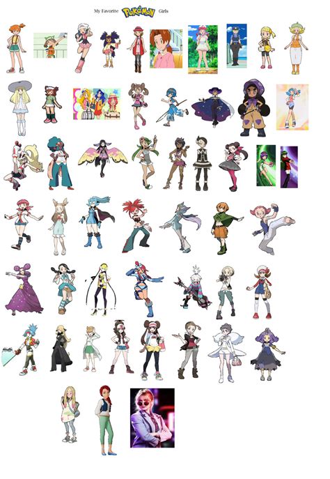 My Favorite Pokemon Girls Meme By Saucerofperil On Deviantart