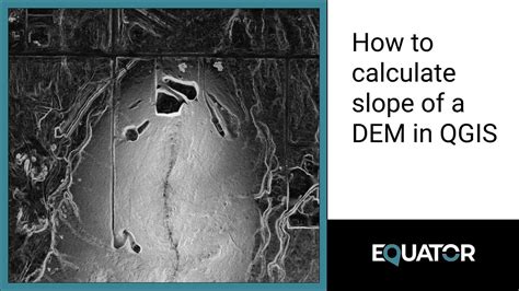 How To Calculate Slope Of A DEM In QGIS YouTube
