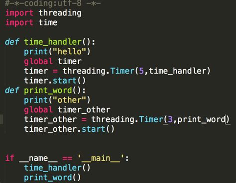 Python 定时器 知乎