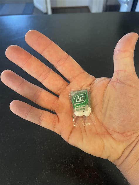 A Tiny Bag Of Tic Tacs R Mildlyinteresting