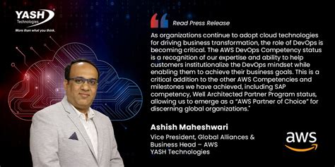 Vishwajeet Jha On Linkedin Yash Technologies Achieves Aws Devops