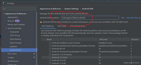 Sdk Location Not Found Define Location With An Androidsdkroot
