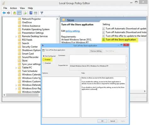 How To Enable Or Disable Access To Microsoft Store In Windows