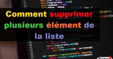 Comment vérifier si un élément existe dans la liste Python WayToLearnX