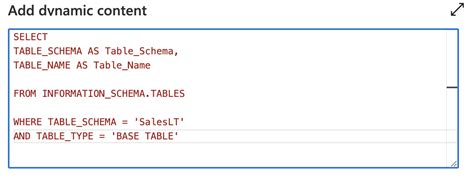 Cloudshift Azure Data Factory Extracting Multiple Tables With 1 Dataset