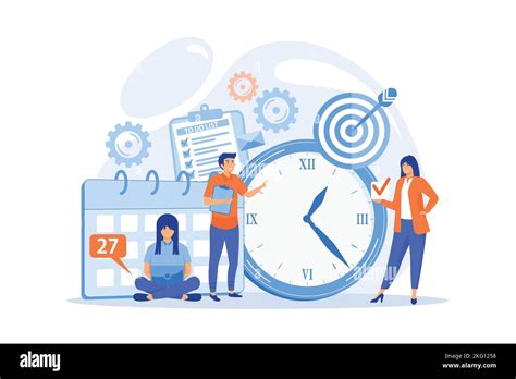 Work Schedule Timetable Managing Workflow Organization Effective