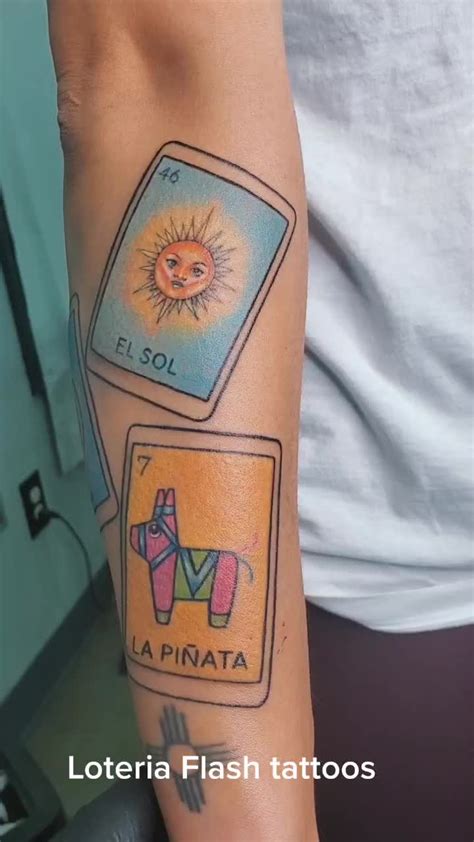 Mexican Loteria Tattoos Az Loteria Mexicana Stamping Plate Mundo
