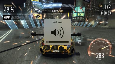 Override Sound Volume Overlay During The Race R Nfsnolimits