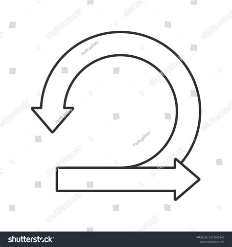 Agile Line Universal Icon Ui Ux Stock Vector Royalty Free 2237005143