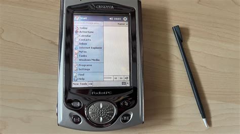 Casio Cassiopeia E200 Retro Pocket Pc Windows Tablet Decive Test Youtube