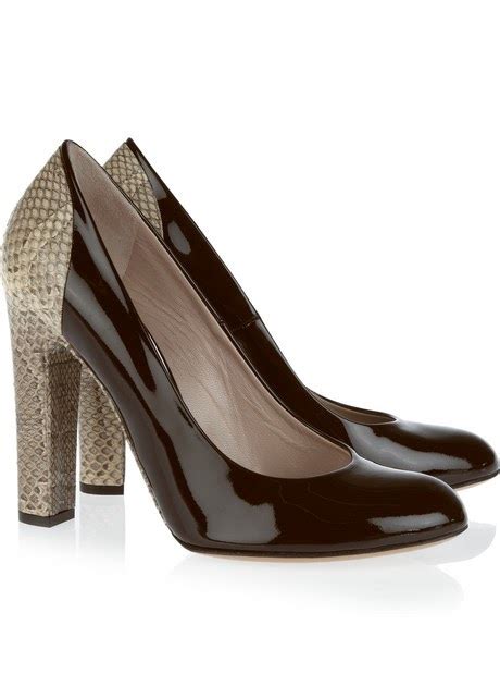 Nancy ♡ Girl Thurs Shoe ♥ Chloe Patent And Python