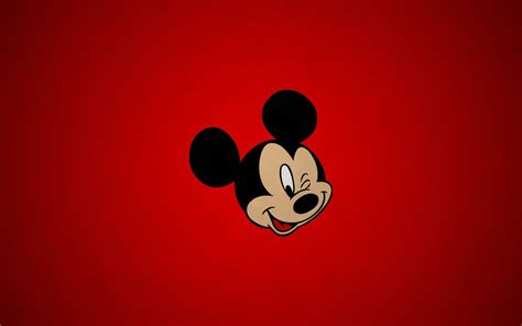Red And Black Mickey Mouse Wallpapers Wallpaper Cave