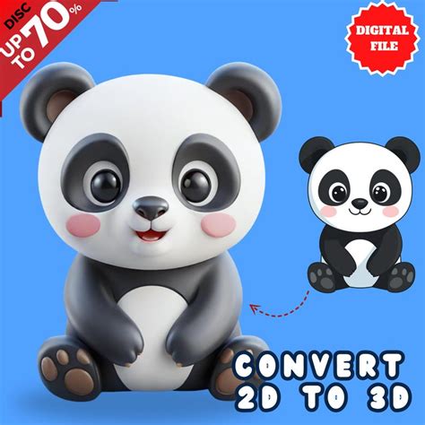 Convert 2d To 3d Model Stl File Game Asset Digital File Etsy Uk
