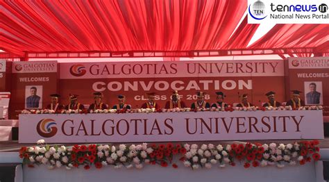 2 500 graduates were conferred degrees at galgotias university 2019 convocation