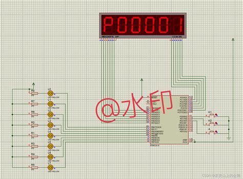 atmega16 avr 单片机数码管动态显示，按键控制流水灯 mega16数码管动态显示 csdn博客