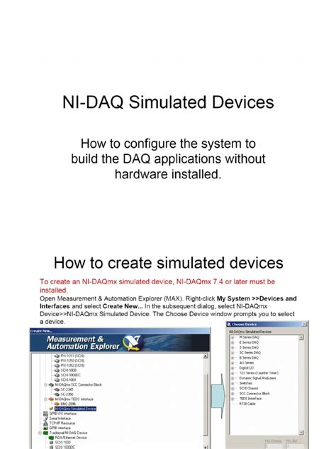 Ni Daq Simulated Devices Pdf