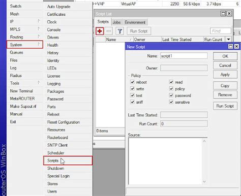 auto backup konfigurasi mikrotik dengan script dan scheduler tutorial