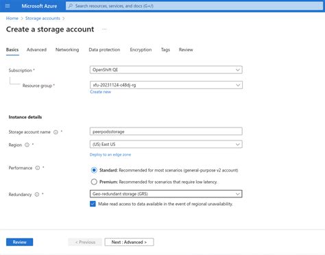 Accessing Azure Blob Storage With Red Hat Openshift Sandboxed Containers Peer Pods