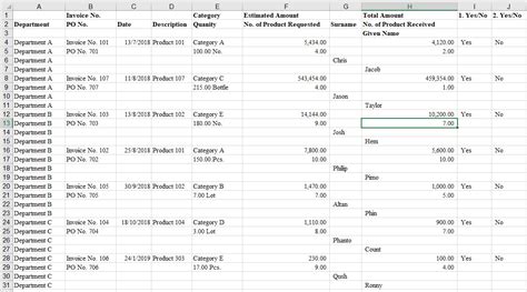 How To Move The Data Spread In Multiple Rows To A Single Row Using