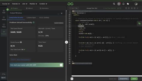 Anshima Singh Kushwah On Linkedin Gfg160 Geekstreak2024