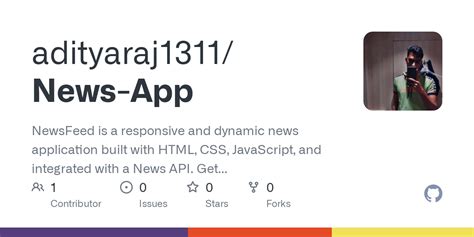 Github Adityaraj1311news App Newsfeed Is A Responsive And Dynamic