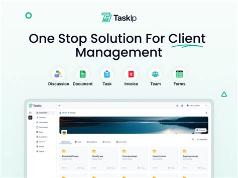 Taskip One Platform That Simplifies Your Task And Client Management Sideprojectors