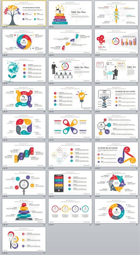 Infographic Business Powerpoint Templates E7E