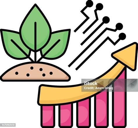토양 건강을 이해하여 작물 생산 개선 개념 벡터 아이콘 디자인 스마트 농업 기호 전자 농업 기호 디지털 농업 혁명 스톡 일러스트 레이 션 아이콘에 대한 스톡 벡터 아트 및