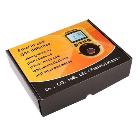 Buy 4 In 1 O2 H2S CO LEL Gas Detector Gas Analyzer Monitor Gas Leak DetectorDaily Electronic At