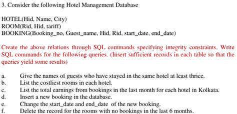 Solved Please Write In MySQL Or According To MySQL Because Chegg Com