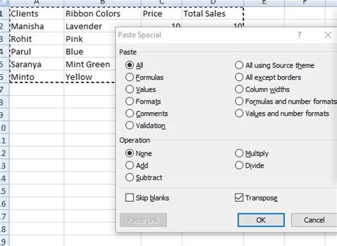 How To Quickly Transpose Data In Excel Simple And Easy Manual