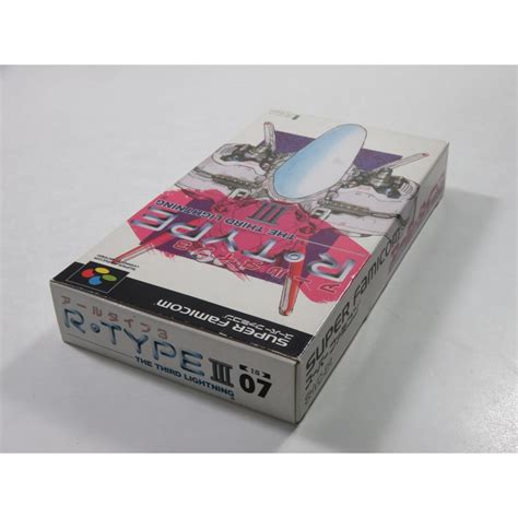 Trader Games R Type Iii The Third Lightning Super Famicom Sfc Ntsc Japan Complete With Reg