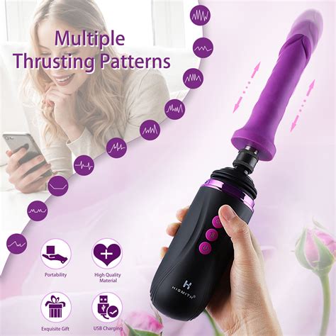 Hismith Mini Sex Machine Capsule Set Portable Speeds And Patterns One Key Orgasm Setting