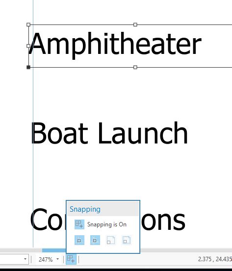Arcgis Pro Snapping To Layout Guides Not Like Arc Esri Community