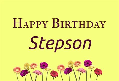 Happy Birthday Step Son Messages And Wishes