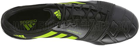 adidas nitrocharge black solar slime boot colorway released footy headlines