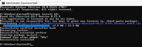 Support Winget · Issue 1697 · Derailedk9s · Github