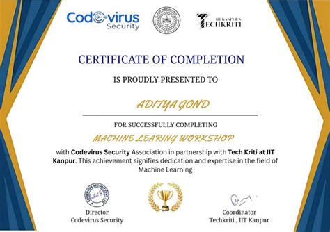 Machinelearning Iitkanpur Techkriti Codevirussecurity Ai Datascience Learningjourney