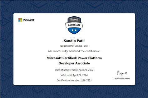 Sandip Patil On Linkedin Renewed Microsoftcertified Powerplatform Powerplatforms Pl400…