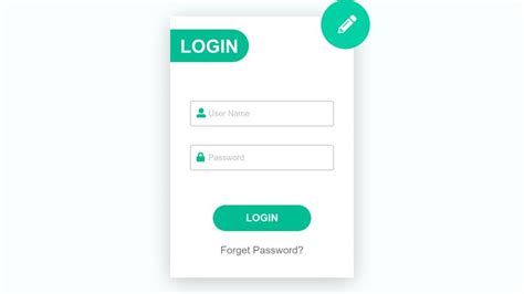 User Login And Sign Up Form Using Html Css And Javascript