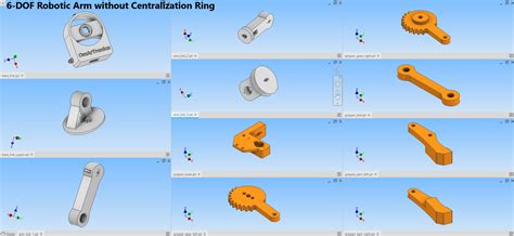 💪 6 Dof Robotic Arm For Arduino Full 3d Printed Model Stl・free 3d
