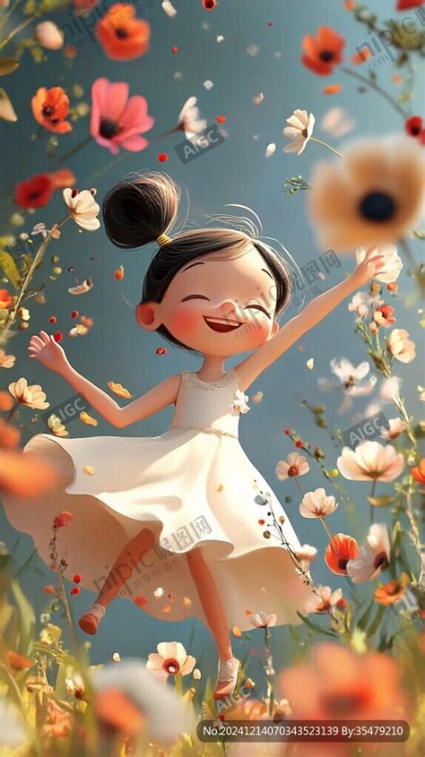 Ai创作图花朵女孩人物素材 女孩捧花微笑插画 怡然自得的小女孩插画 花瓣花朵女孩 采花的小女孩插画 小女孩儿插 花季少女插画 采花跳舞的美女 开心女孩插画 唯美花朵女孩 鲜花女孩插画 快乐的小