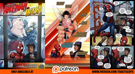 Ant Man Wasp Patreon Preview By Tracyscops Hentai Foundry
