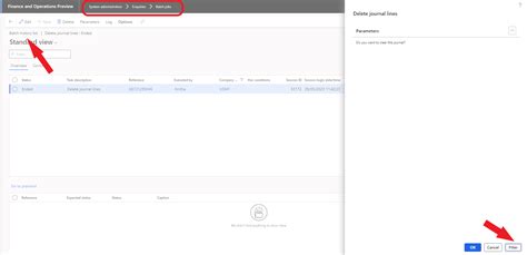 Delete Journal Performance Using Batch Feature 10034 Anitha Eswaran Dynamics Ax