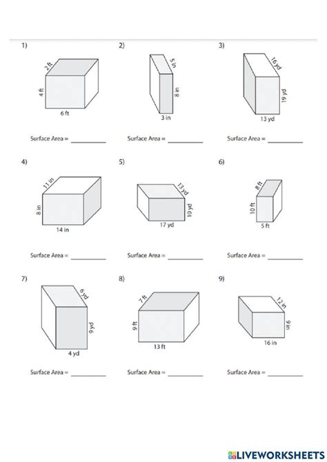 volume rectangular prism worksheet rectangular prism worksheets rectangular prisms