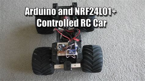 Rc Car Using Arduino And Nrf24l01 Youtube